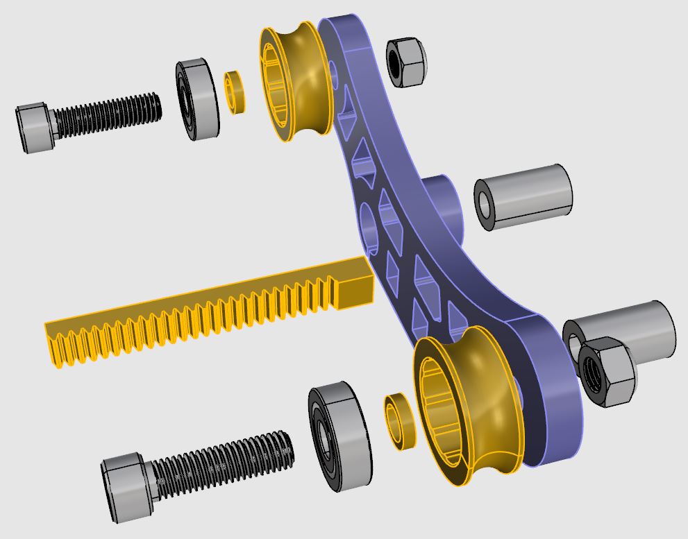 Adjustable Spool Support by tspeevack | Download free STL model ...