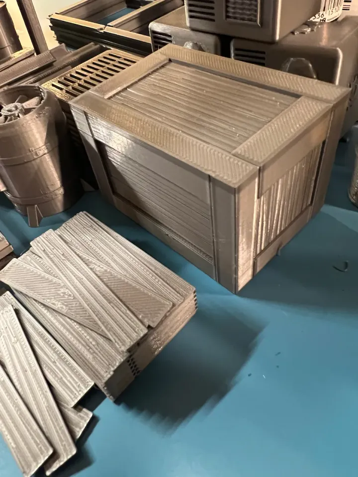 Wooden Crates and Lumber by RobertusMaximus | Download free STL model ...