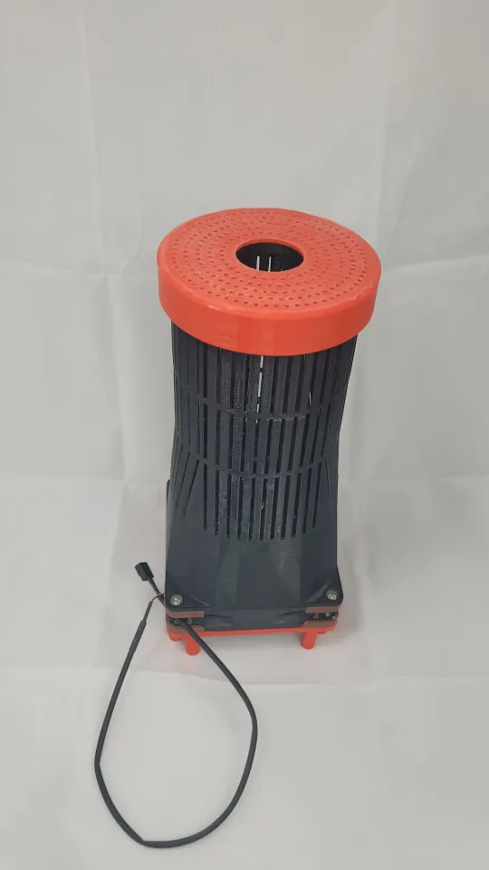 120mm Fan Silica Gel Air Dryer v.7 by Smokintbird | Download free STL ...