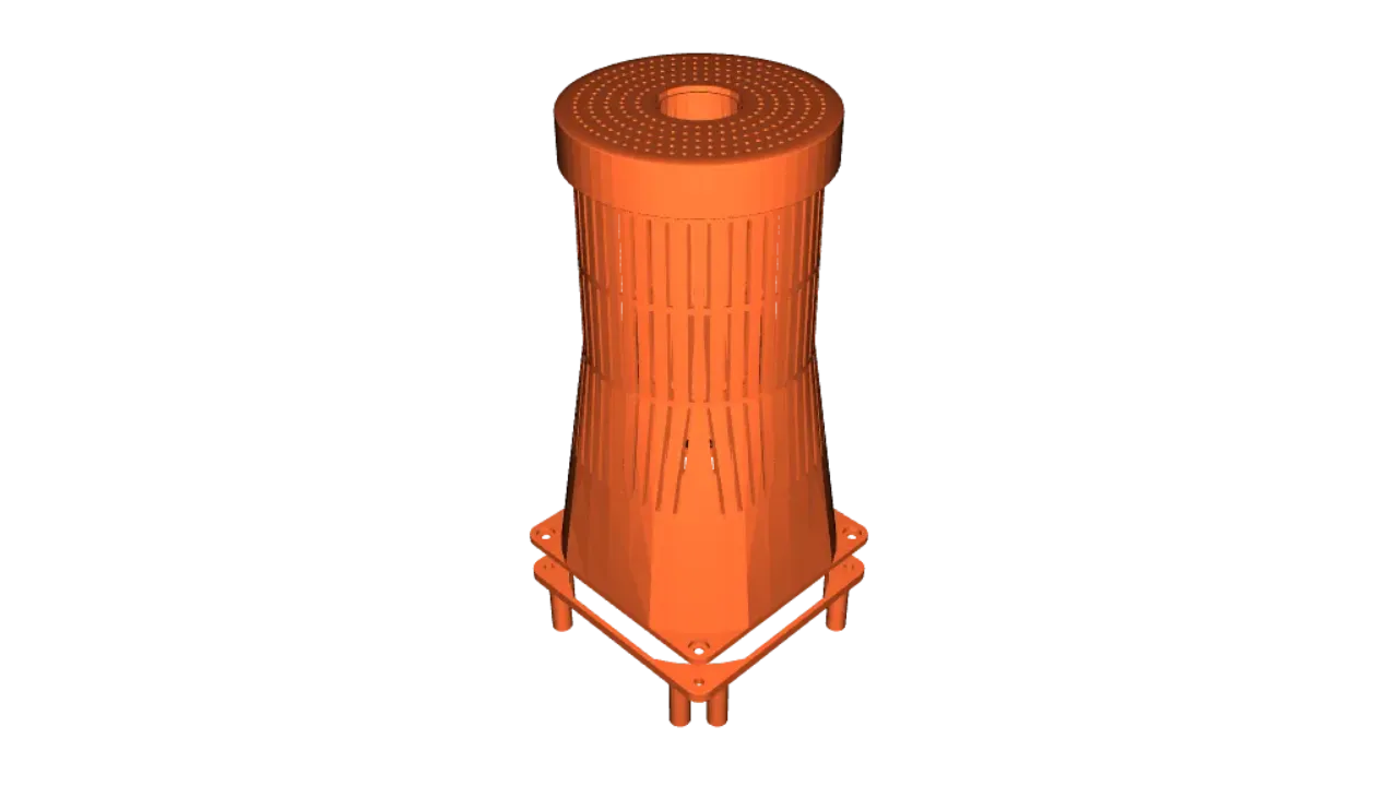 120mm Fan Silica Gel Air Dryer v.7 by Smokintbird | Download free STL ...