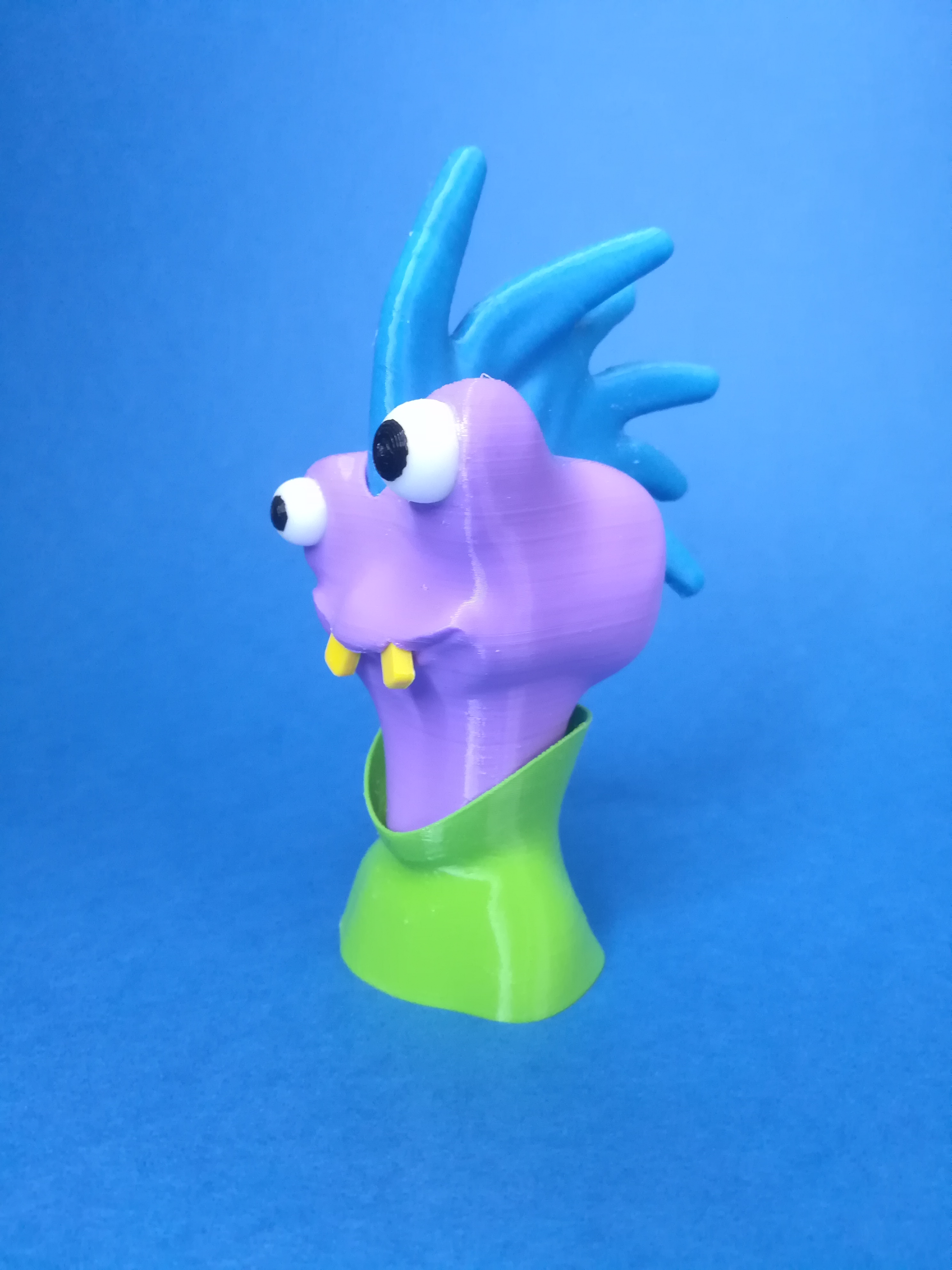 Geraldo wonky eyed cartoon figure character by Third Dimension ...