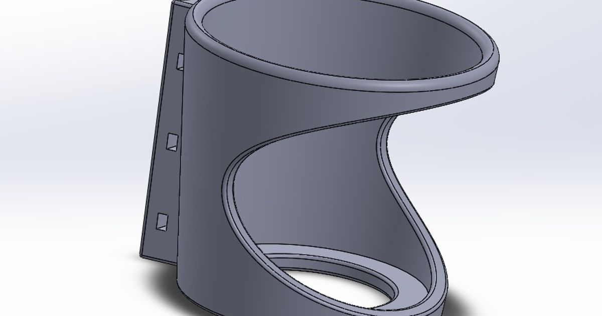 cup holder by 0d7i0s | Download free STL model | Printables.com