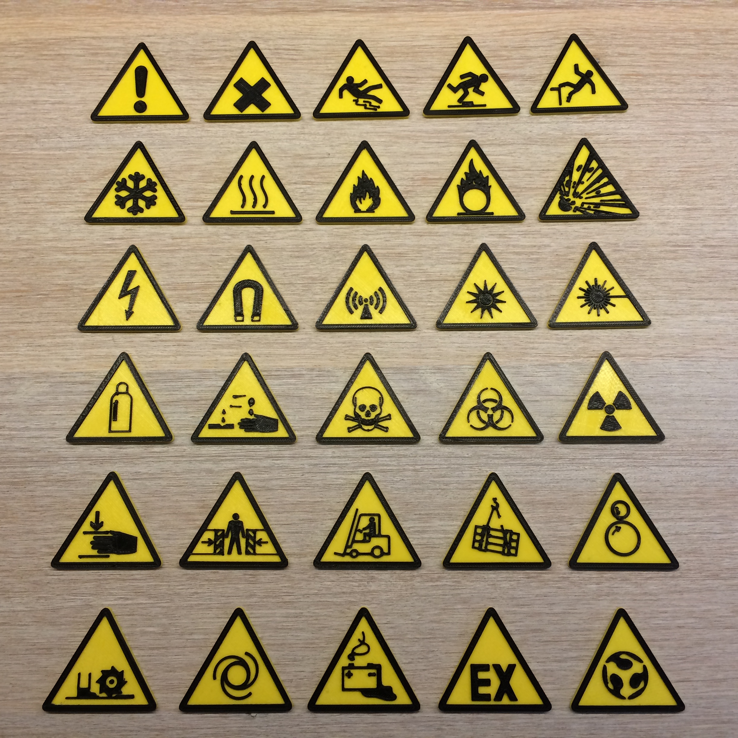 Warning signs by Obolski | Download free STL model | Printables.com