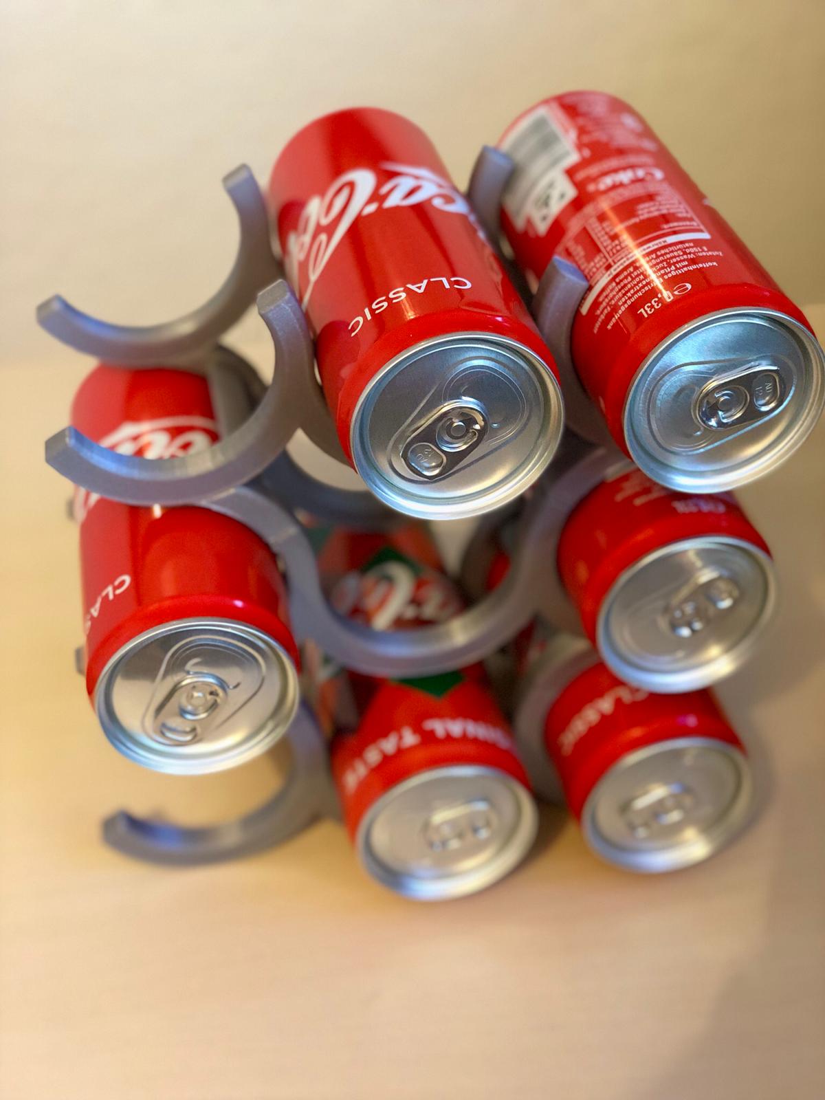 Stackable Sleek Can Rack by 0d7i0s | Download free STL model ...