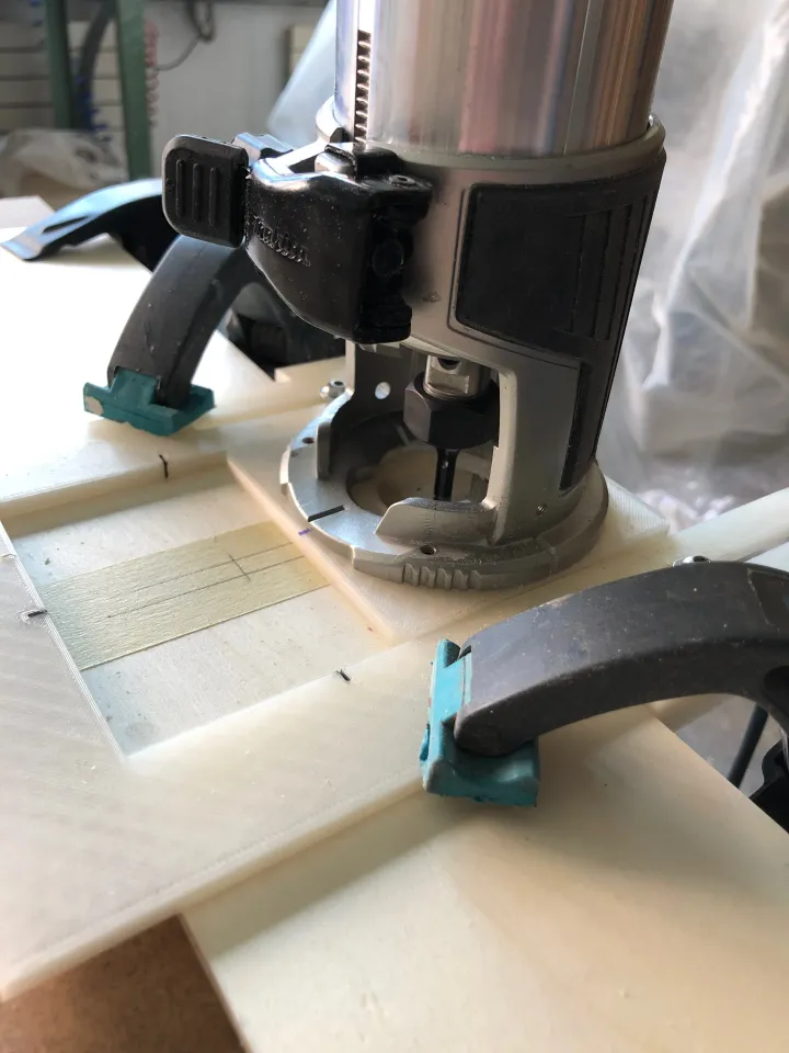 Slot Routing Jig for Makita Router by Jörn | Download free STL model ...