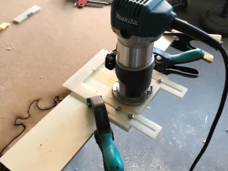 Slot Routing Jig for Makita Router by Jörn | Download free STL model ...