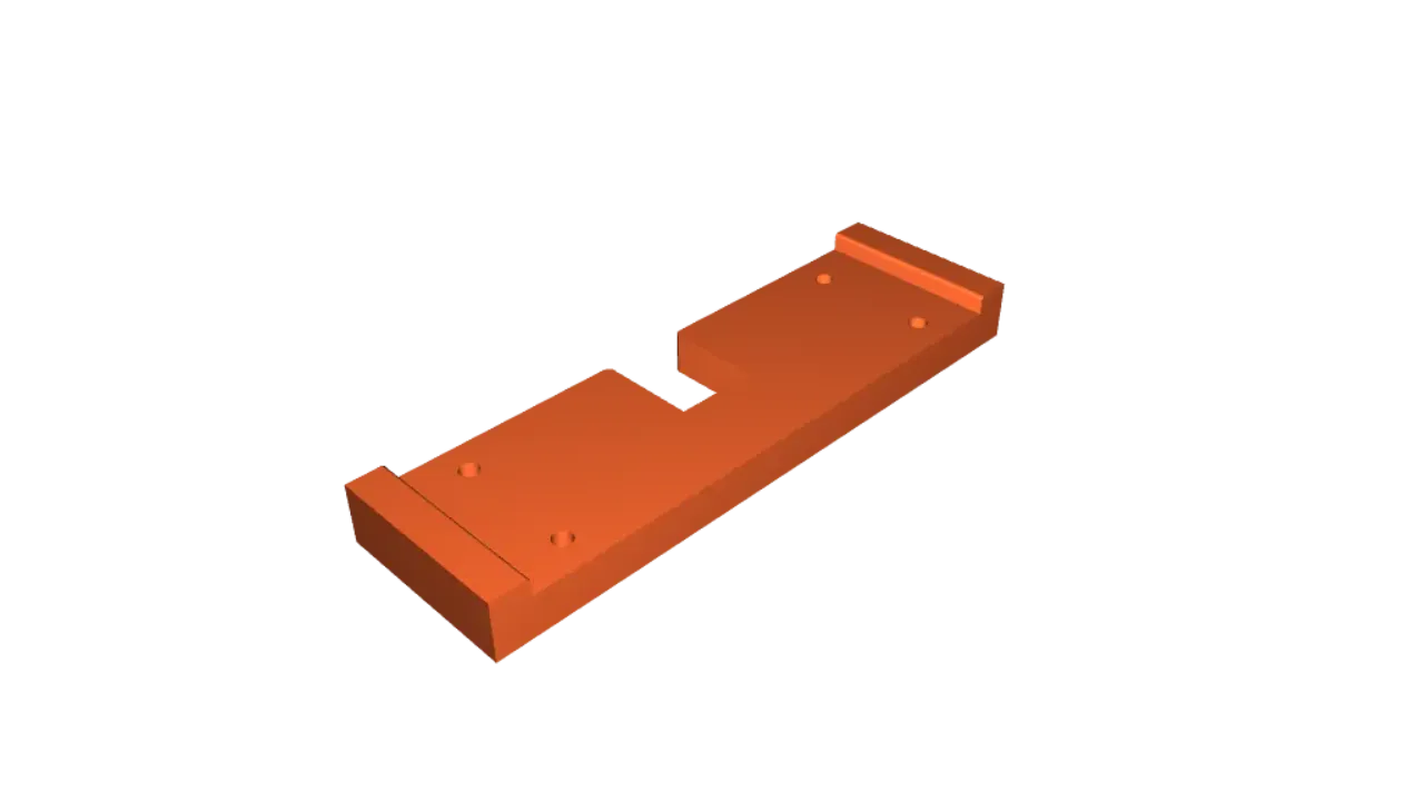 Slot Routing Jig for Makita Router by Jörn | Download free STL model ...