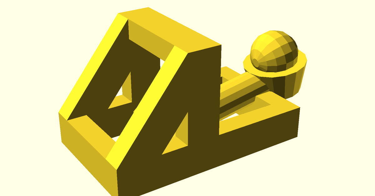 Catapult Token (Onager) by Bike Cyclist | Download free STL model ...