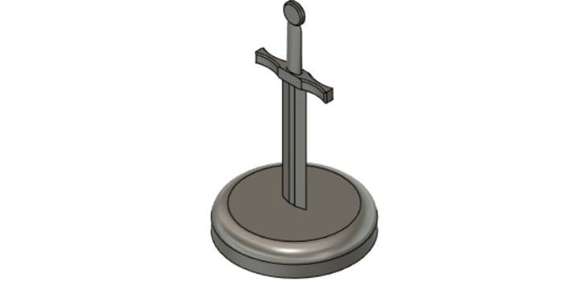 Sword Token by notepad7 | Download free STL model | Printables.com