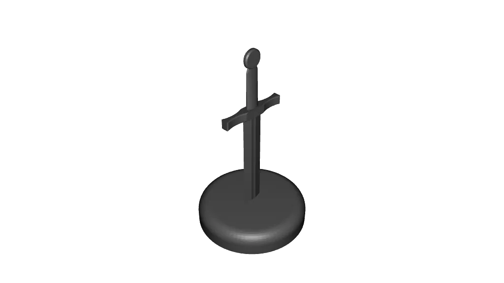 Sword Token by notepad7 | Download free STL model | Printables.com