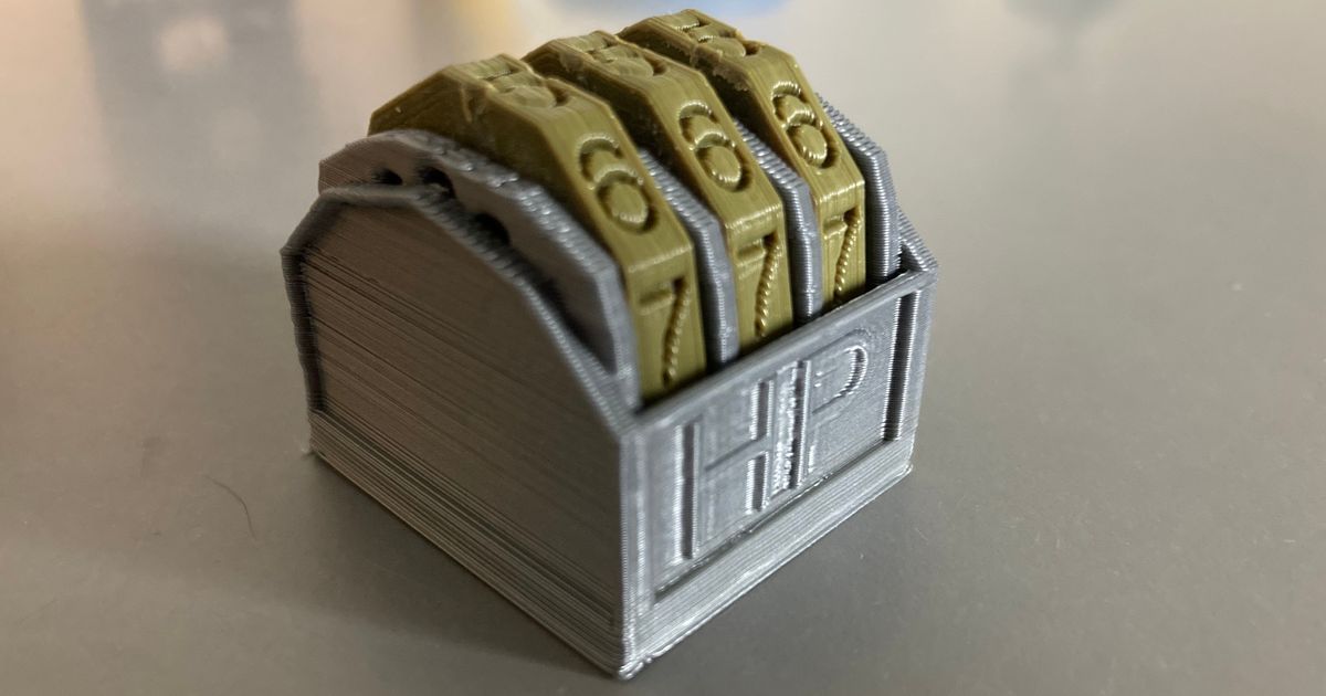 Click-fit HP Counter por TheNewGuy | Descargar modelo STL gratuito ...