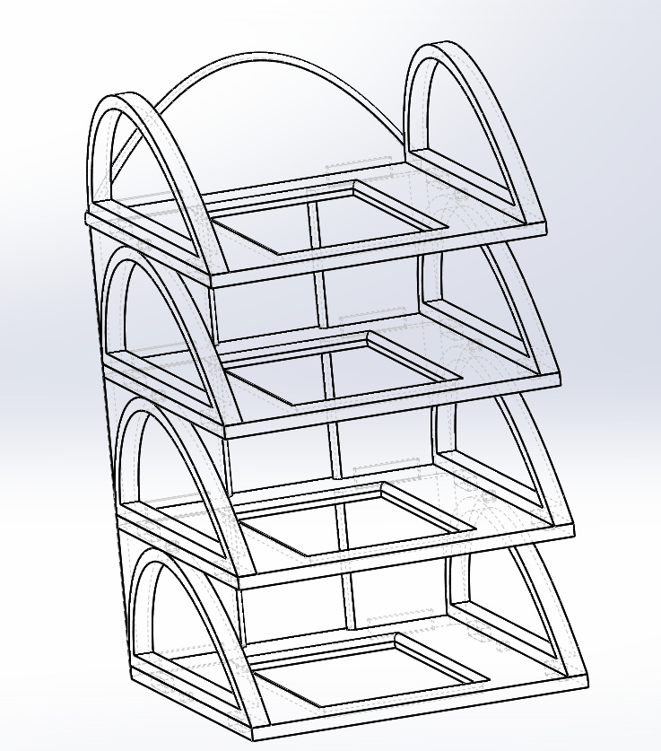 Gillette fusion5 stackable rack by 0d7i0s | Download free STL model ...