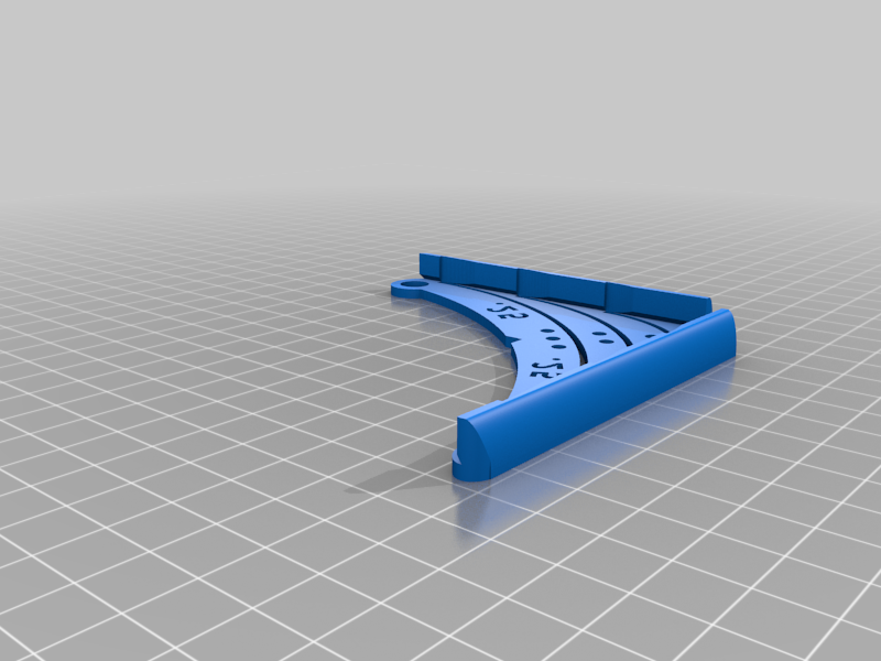 Rounded / Round Corner Stencil / Template - Imperial & Metric by ...