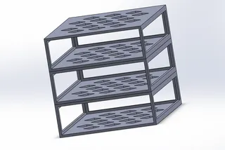 FriendlyElec CM3588 NAS Case for 10" Rack by Fuzzler | Download free ...