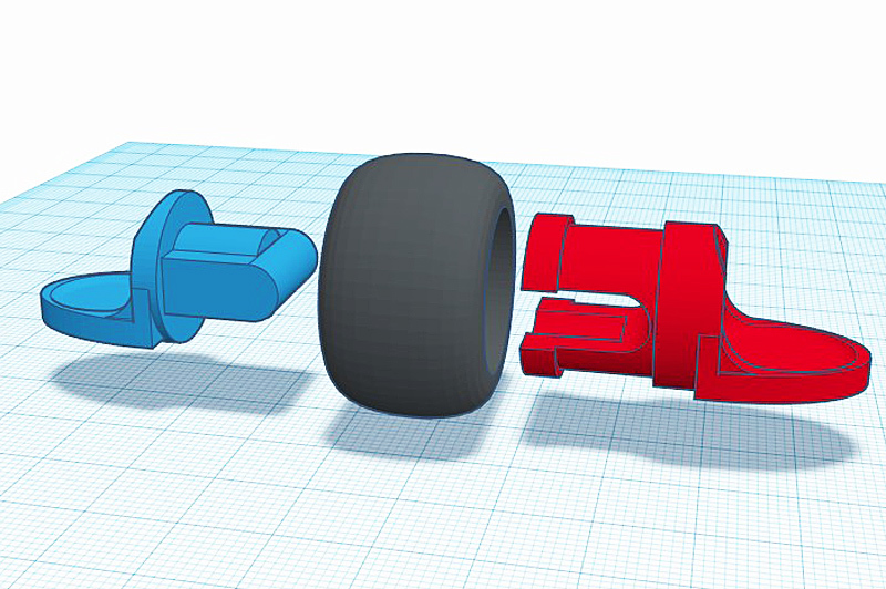 One Wheel Freestyle Finger Board - Fidget Toy by SteveJohnsen ...