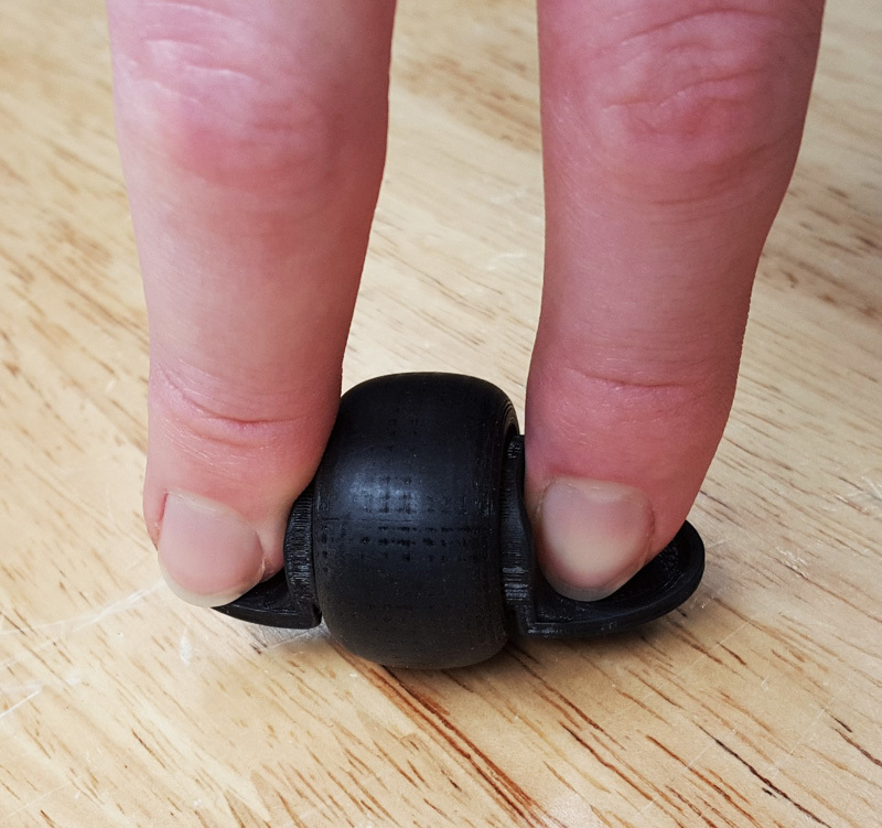One Wheel Freestyle Finger Board - Fidget Toy by SteveJohnsen ...
