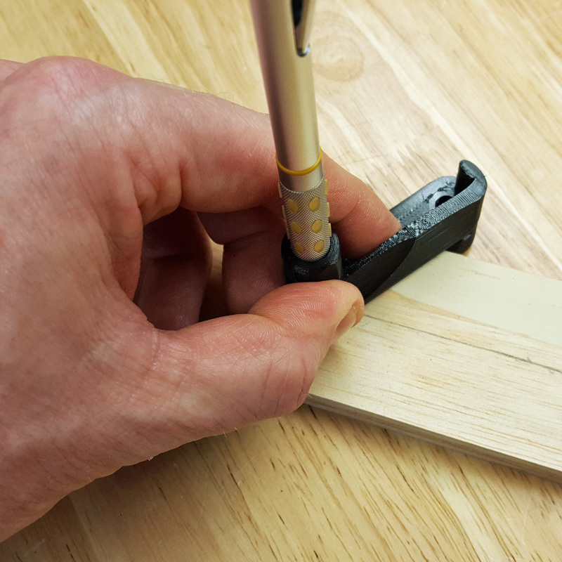 Center Finder - Scriber Line Tool - One-Handed (R&L) - for Pentel ...