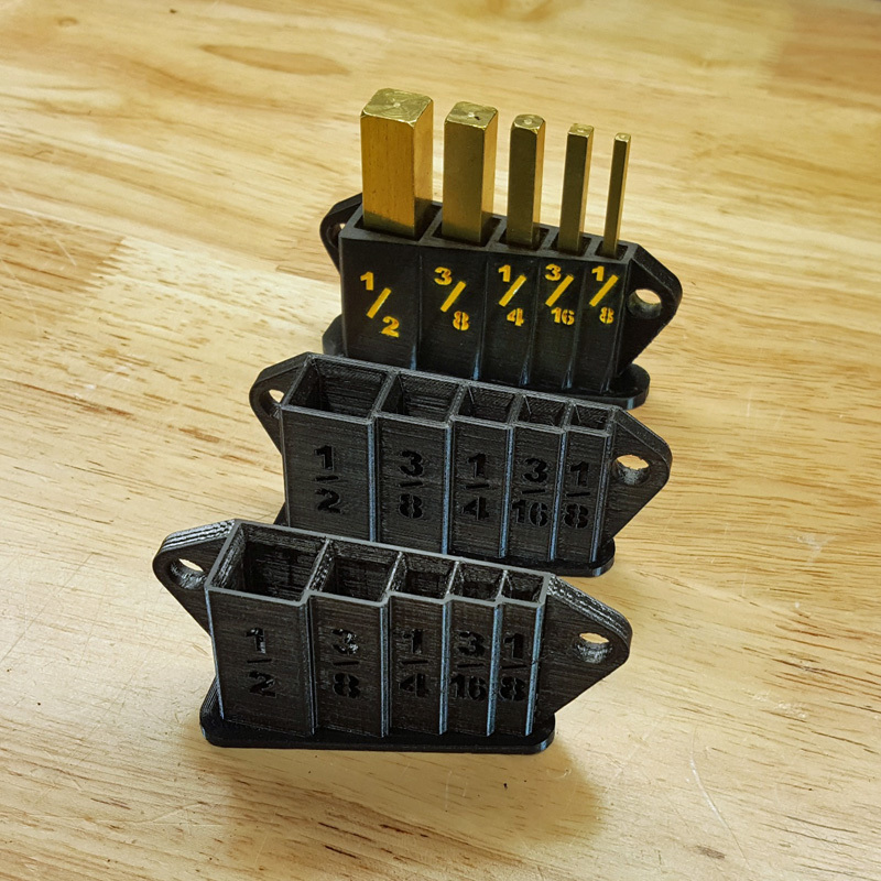 Set Up Gauges (5-pc.) Holder - Free Standing & Hanging by SteveJohnsen ...