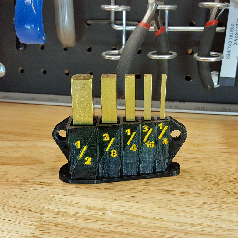 Set Up Gauges (5-pc.) Holder - Free Standing & Hanging by SteveJohnsen ...