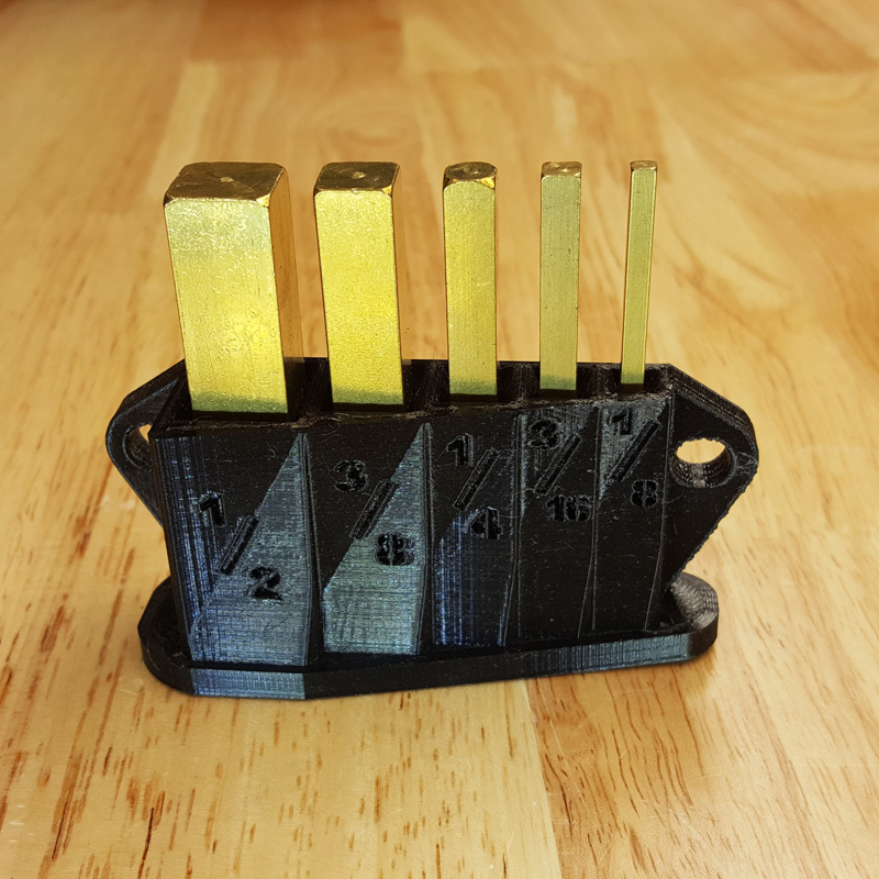 Set Up Gauges (5-pc.) Holder - Free Standing & Hanging by SteveJohnsen ...