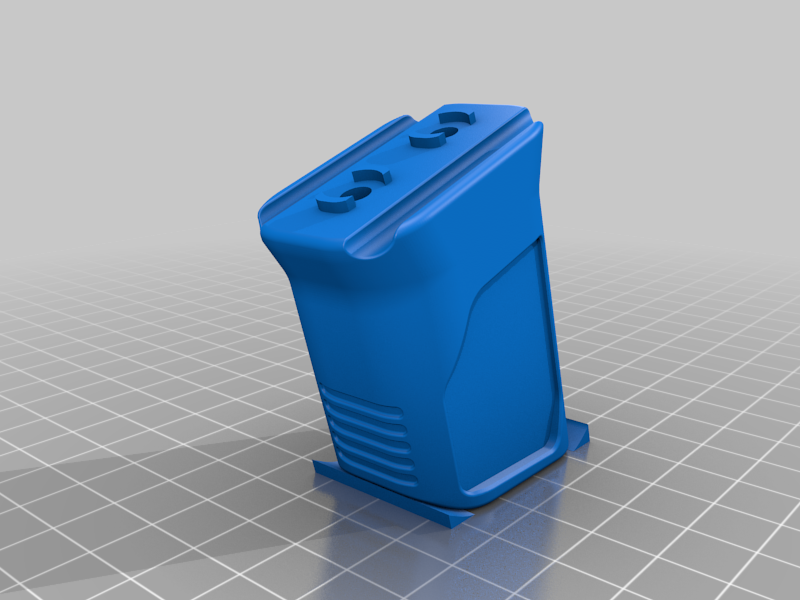 Angled Vertical Foregrip (M-Lok) by Recticle | Download free STL model ...