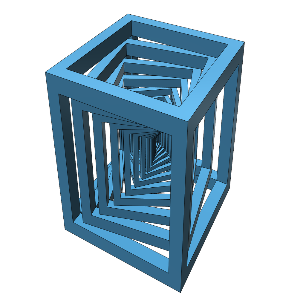 Spiral Ultracube by Velvia | Download free STL model | Printables.com