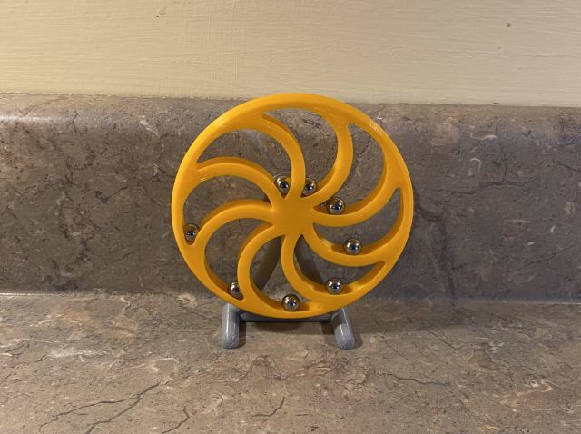 Perpetual Motion - daVinci Wheel by rreibel | Download free STL model ...