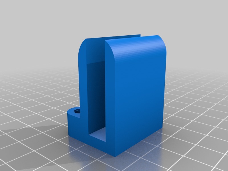 Double Pivot Parametric Filament Guide by maze | Download free STL ...