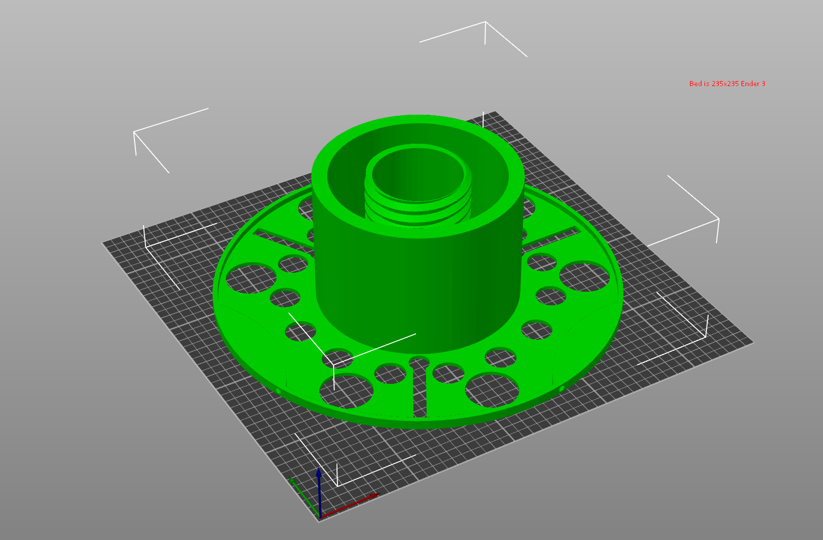 Master Spool (Refillable Filament) by Daten | Download free STL model ...