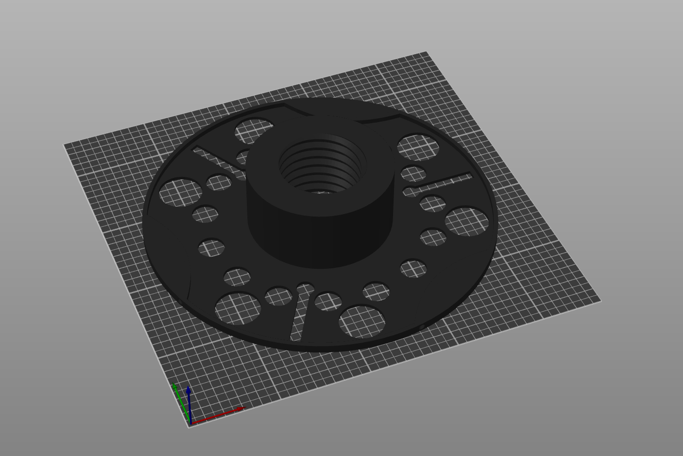 Master Spool (Refillable Filament) by Daten | Download free STL model ...