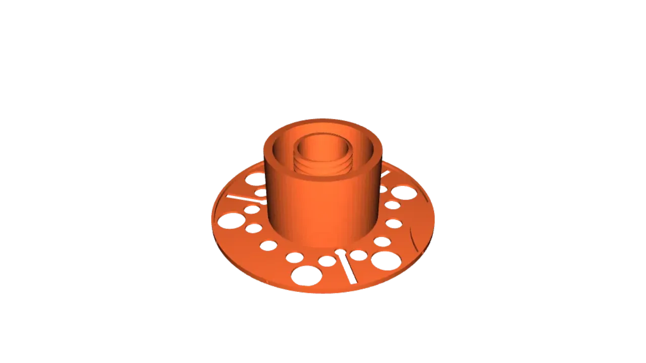 Master Spool (Refillable Filament) by Daten | Download free STL model ...