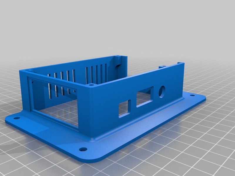 Raspberry Pi 7 Inch Touchscreen display case by luc.e | Download free STL model | Printables.com