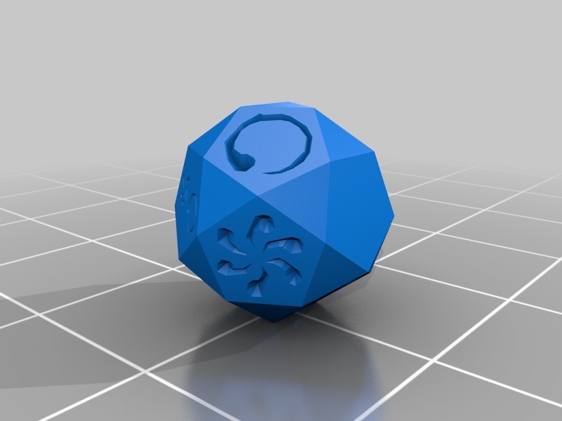 Legend Ring Dice by Okami 359 | Download free STL model | Printables.com
