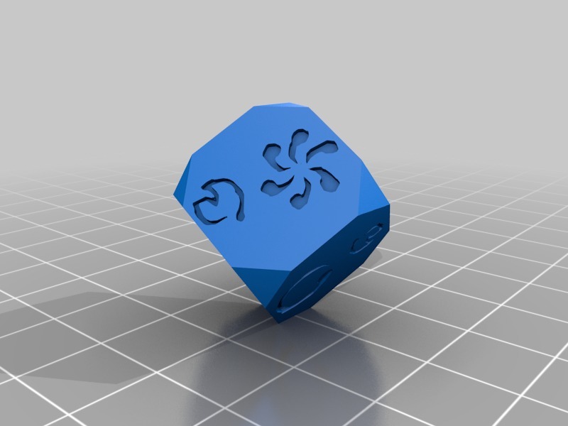 Legend Ring Dice by Okami 359 | Download free STL model | Printables.com