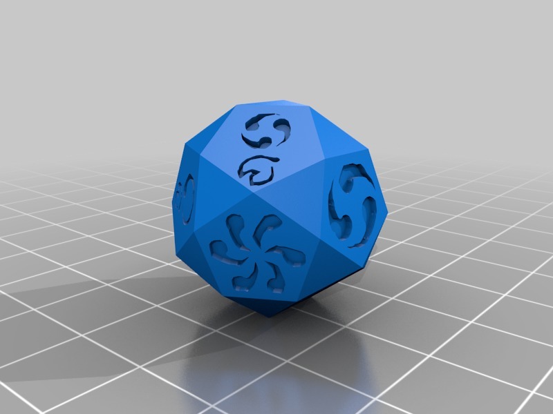 Legend Ring Dice by Okami 359 | Download free STL model | Printables.com