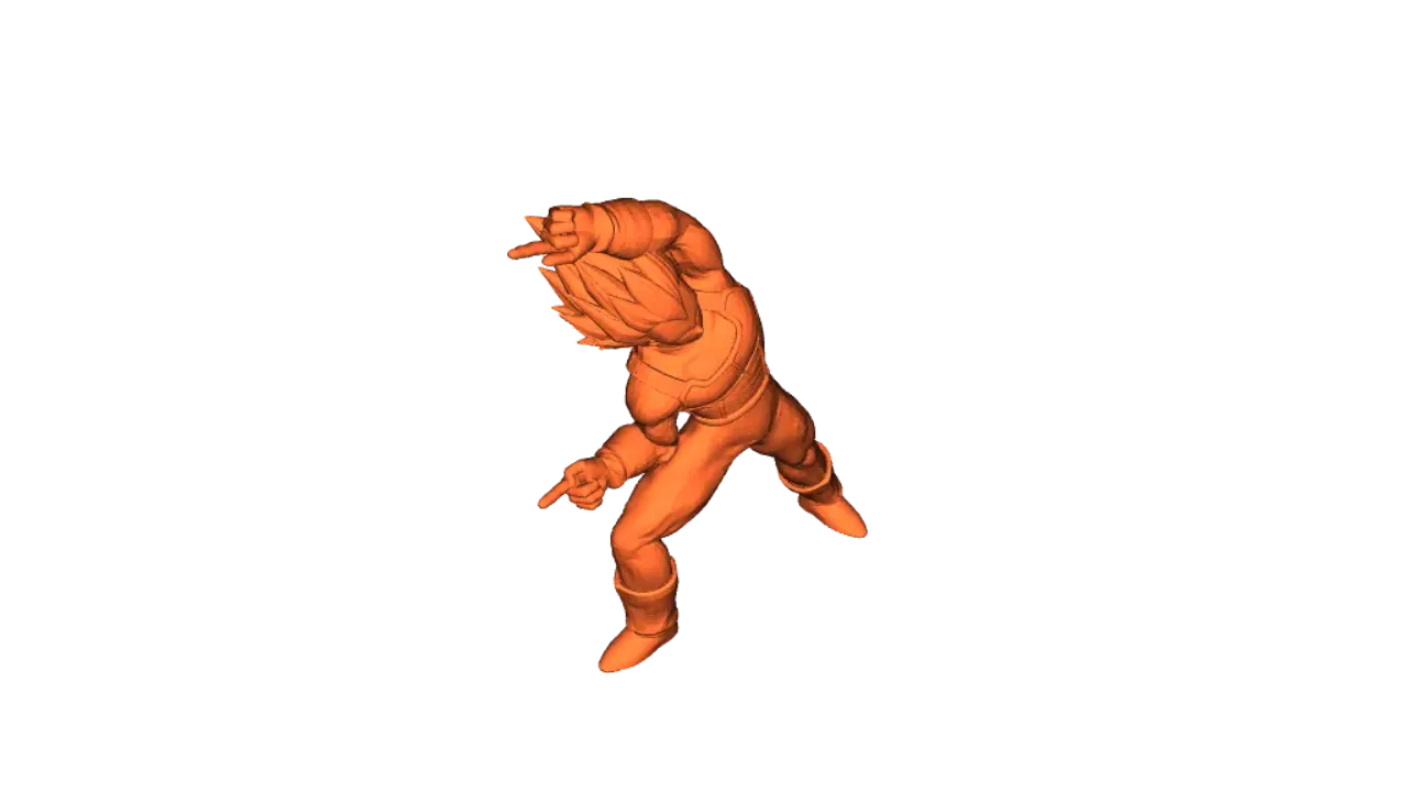 Goku & Vegeta Fusion by Ludiks | Download free STL model | Printables.com