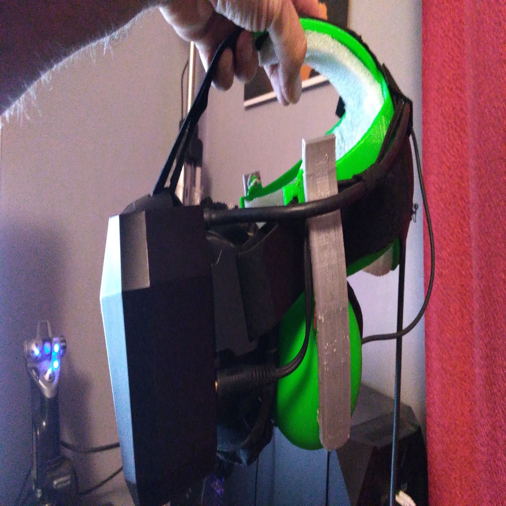 Pimax 8k/5K+ headstrap with headphones upgrade by Ludiks | Download ...