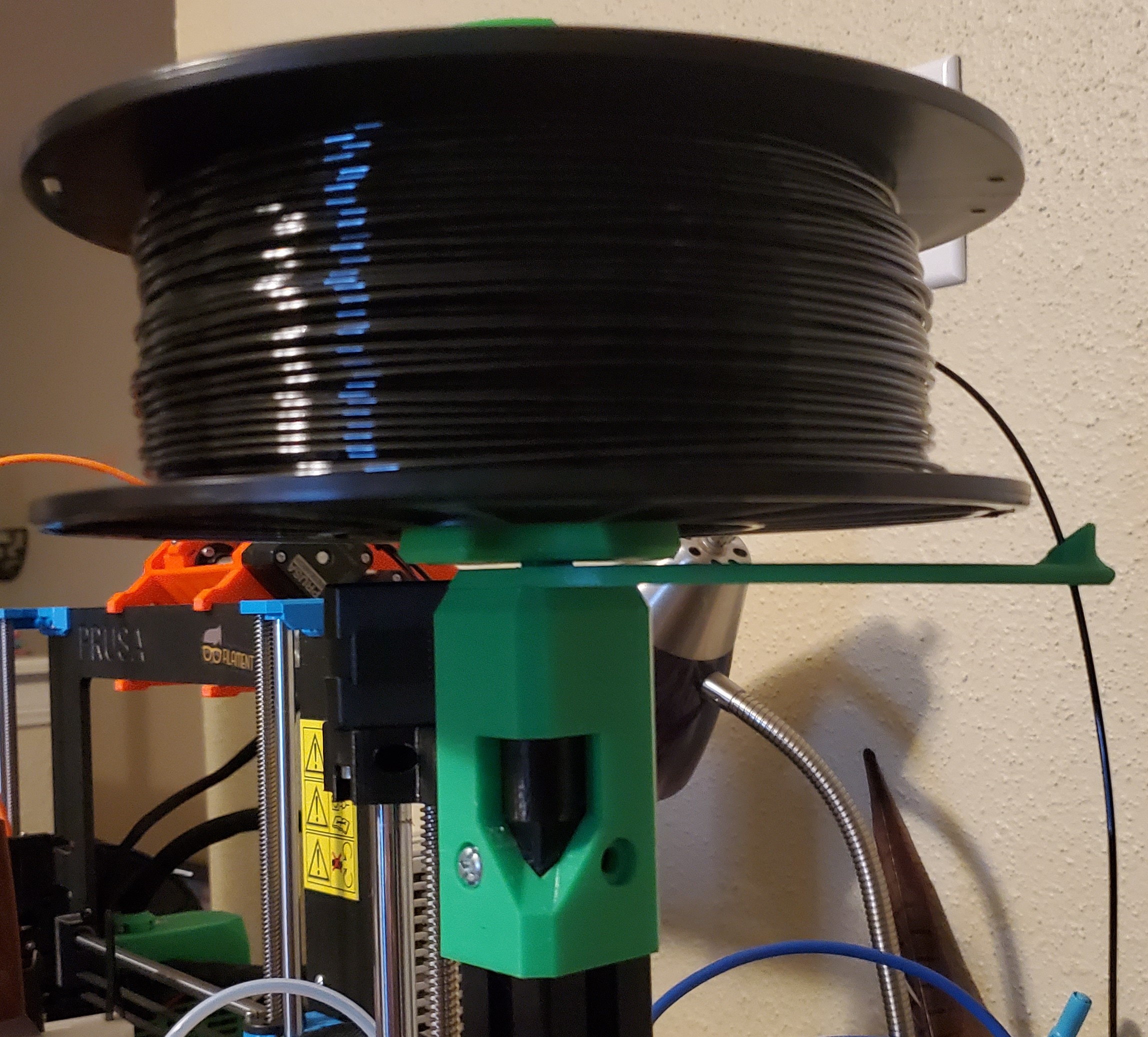 Prusa MINI Top Mount Spool Holder by Alex | Download free STL model ...