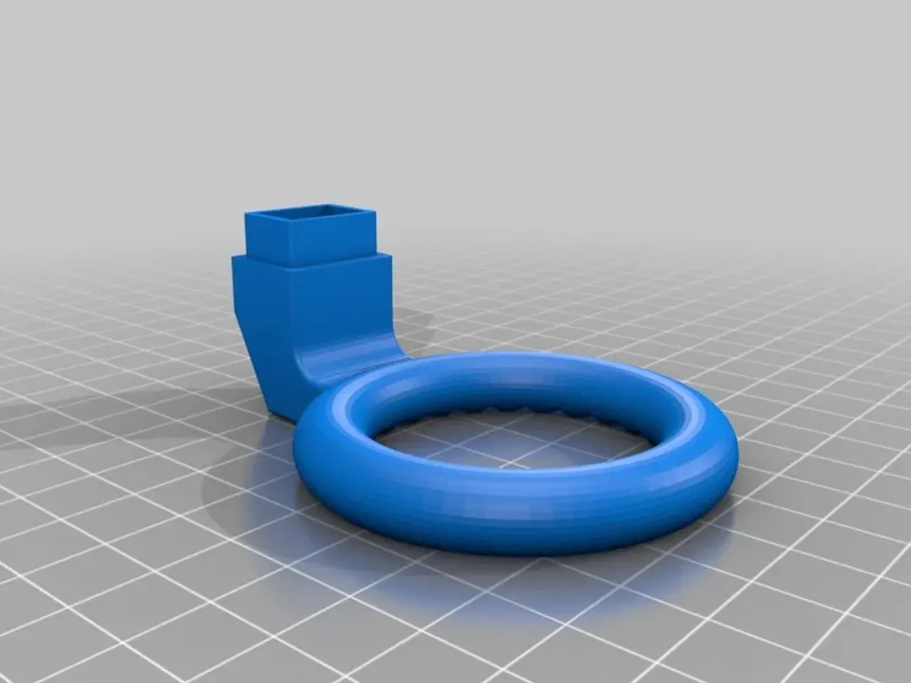 Ring Fan Nozzle ANET A8 centered by Ludiks | Download free STL model ...