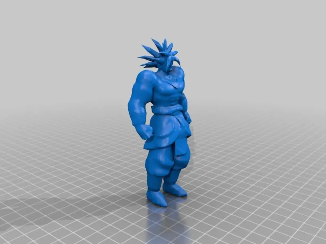Broly Highter Resolution (Dragon Ball Z) by Ludiks | Download free STL ...