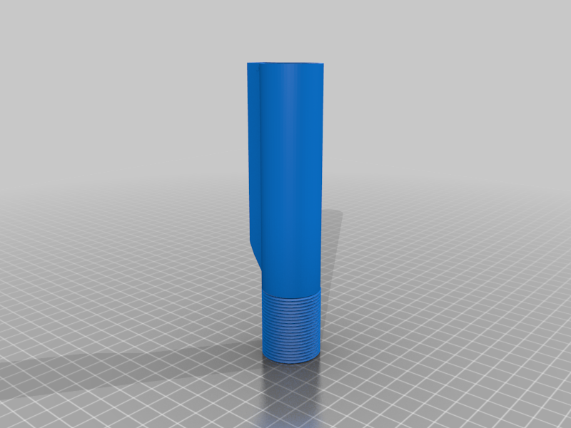 Folding Lowered Brace with short buffer tube by hcpookie | Download ...