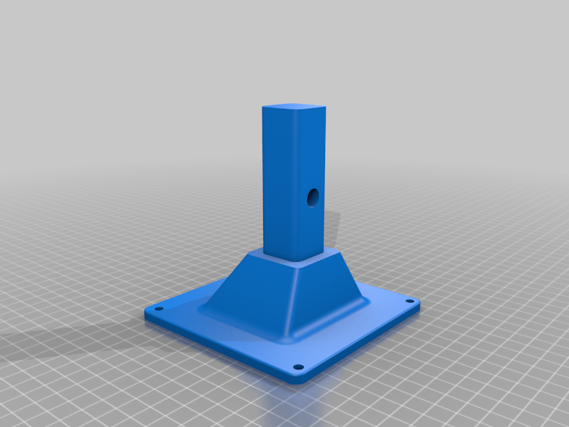 monitor mount 100mm vesa by twanskys | Download free STL model ...