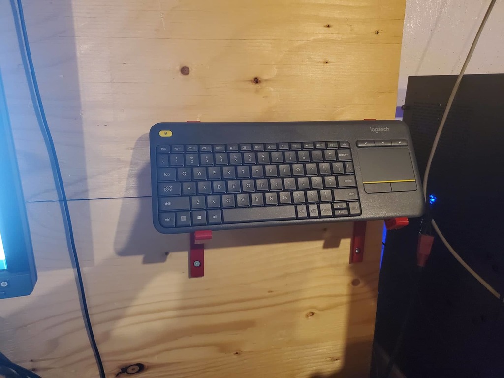 keyboard bracket by twanskys | Download free STL model | Printables.com