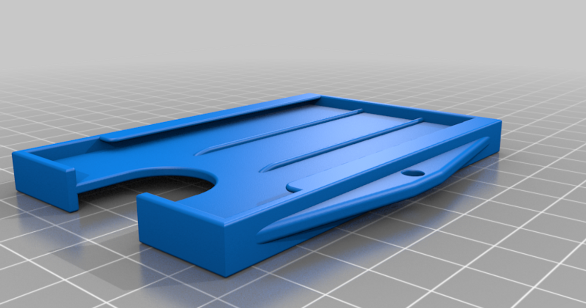 Dual-sided badge holder by Bernat Sempere | Download free STL model ...