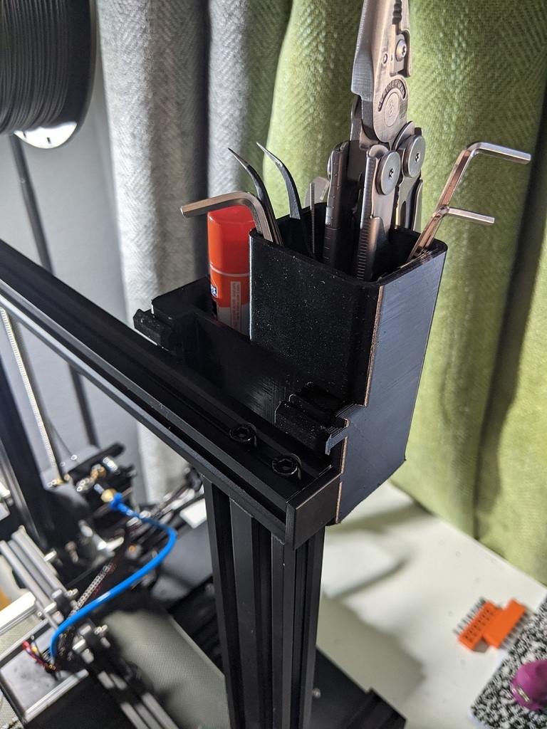 Ender 3 V2 Side/Top mount tool box by Simon.W | Download free STL model ...