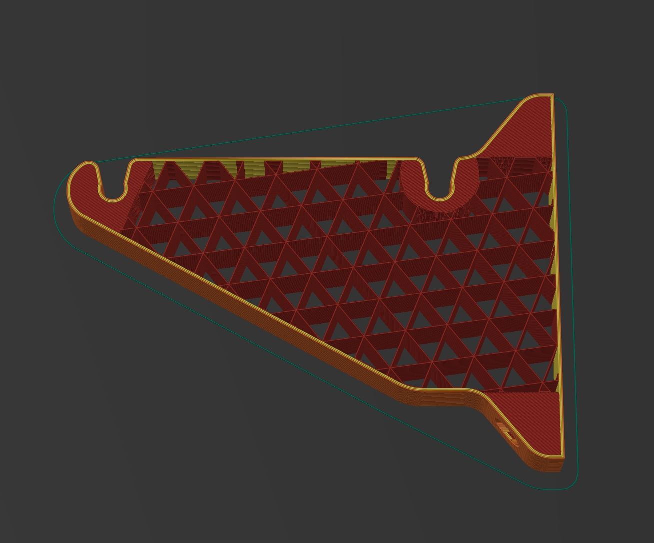 Metal Rod Spool Shelf Bracket by Captain Kibble | Download free STL ...