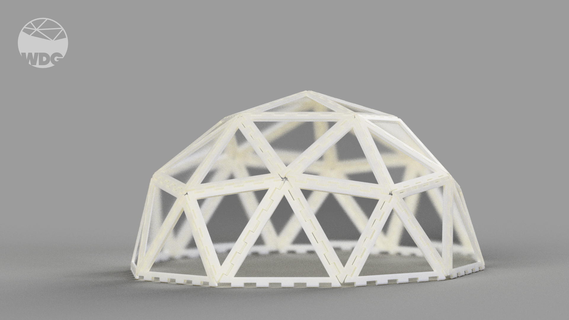 mini Geodesic dome greenhouse autorstwa wie_das_geht | Pobierz darmowy ...