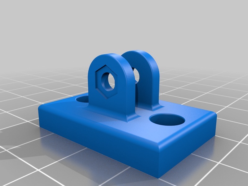 Raspberry Pi camera Rev 1.3 Case & Mount by Christian | Download free ...