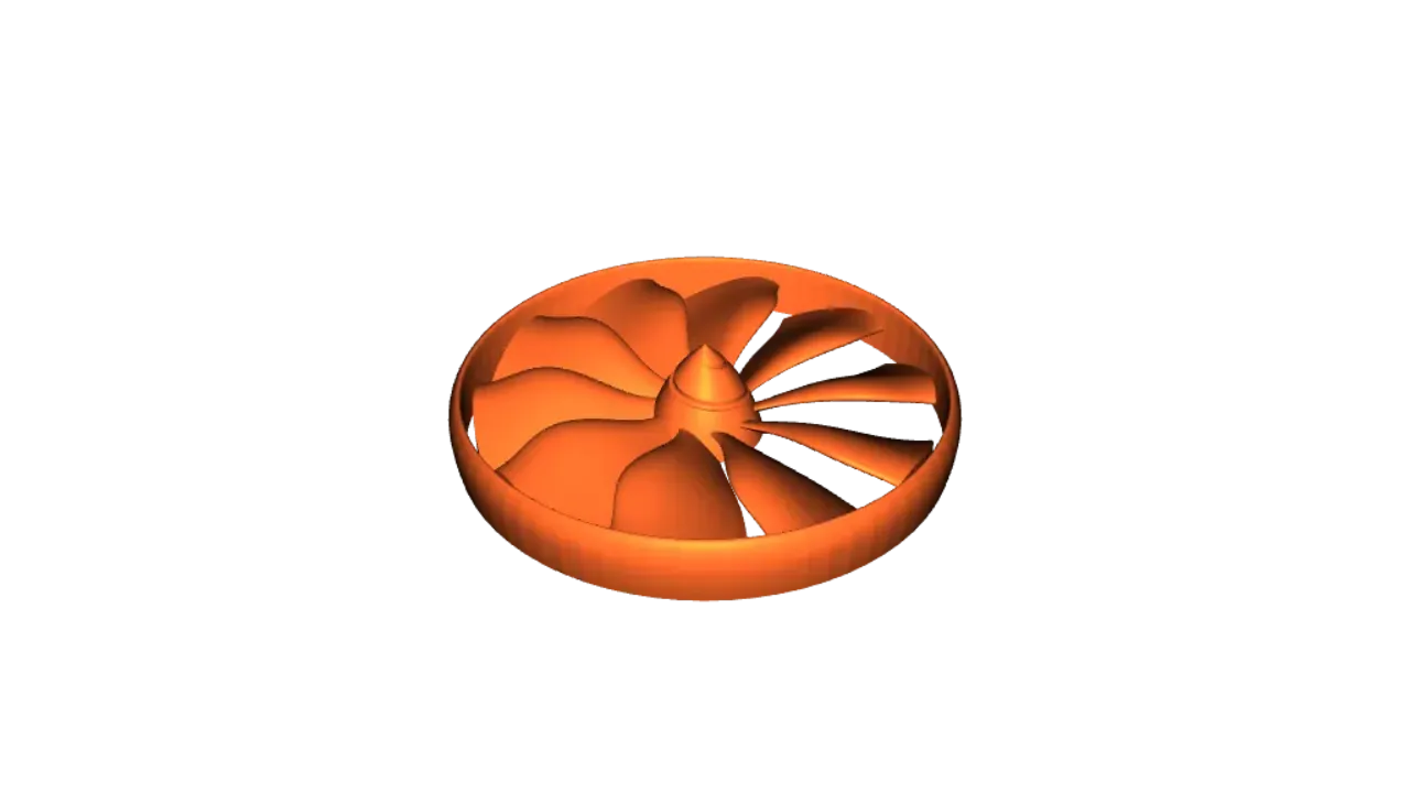 Turbine Fan by Jack | Download free STL model | Printables.com