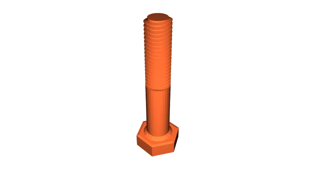 m10 bolt and nut by FILIP125 | Download free STL model | Printables.com